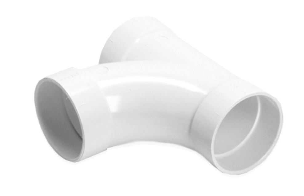 Central Vacuum / Fittings / 3-Way Connector / 90° Sweep Tee | Arbor Vacuum