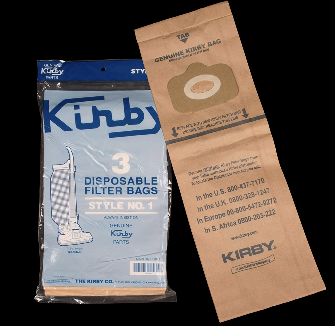 Kirby / Vacuum Bag / Style 1 / 3pk | Arbor Vacuum